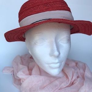 Parfois Accessories | Parfois General Red Straw Hat | Poshmark
